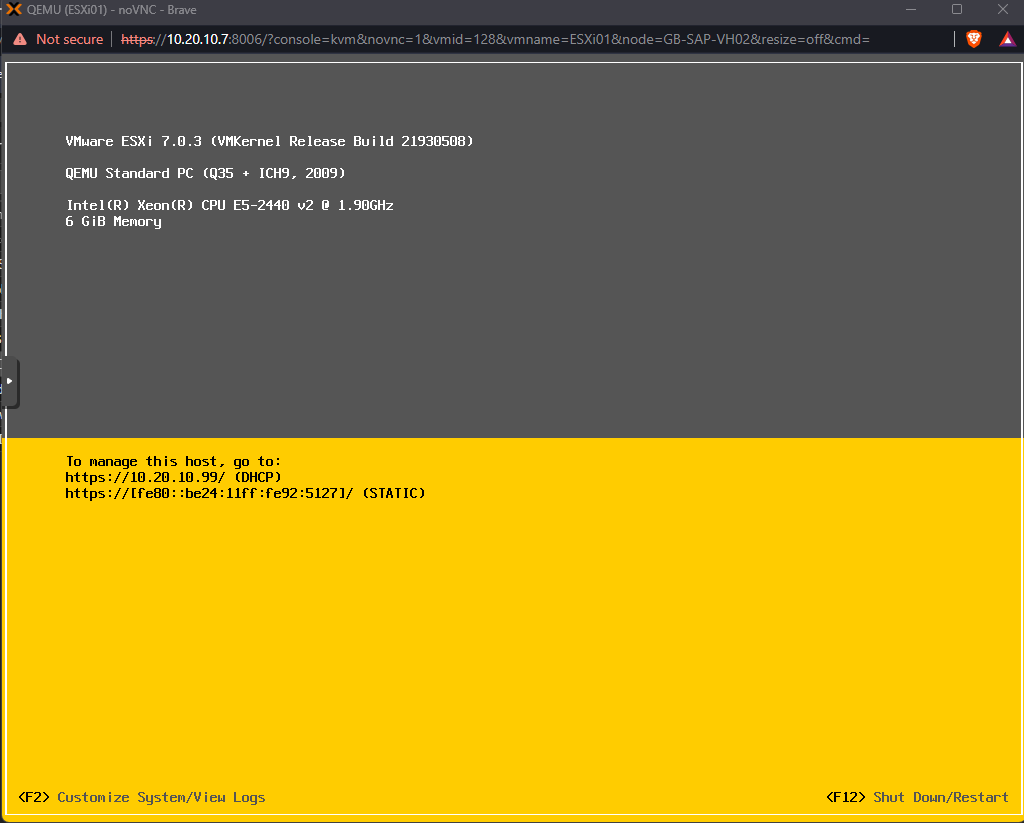 Install Nested Vmware Esxi 703 On Proxmox 813 Dezrins Lab Wiki 🧪 4908